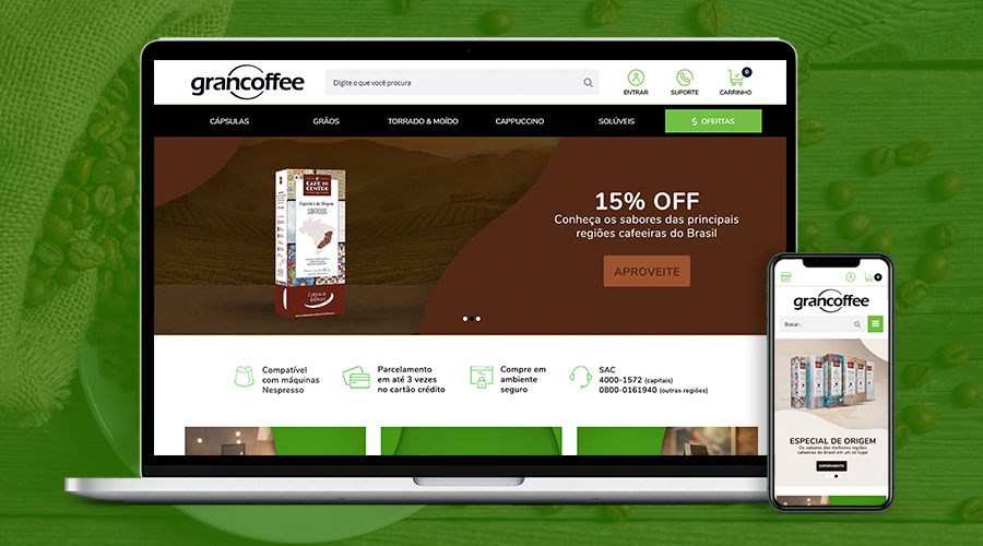 Loja online: uma nova experiência com os blends do Grupo Gran Coffee ...